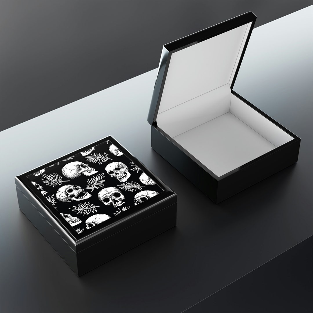 Skull Jewelry Box - Etsy