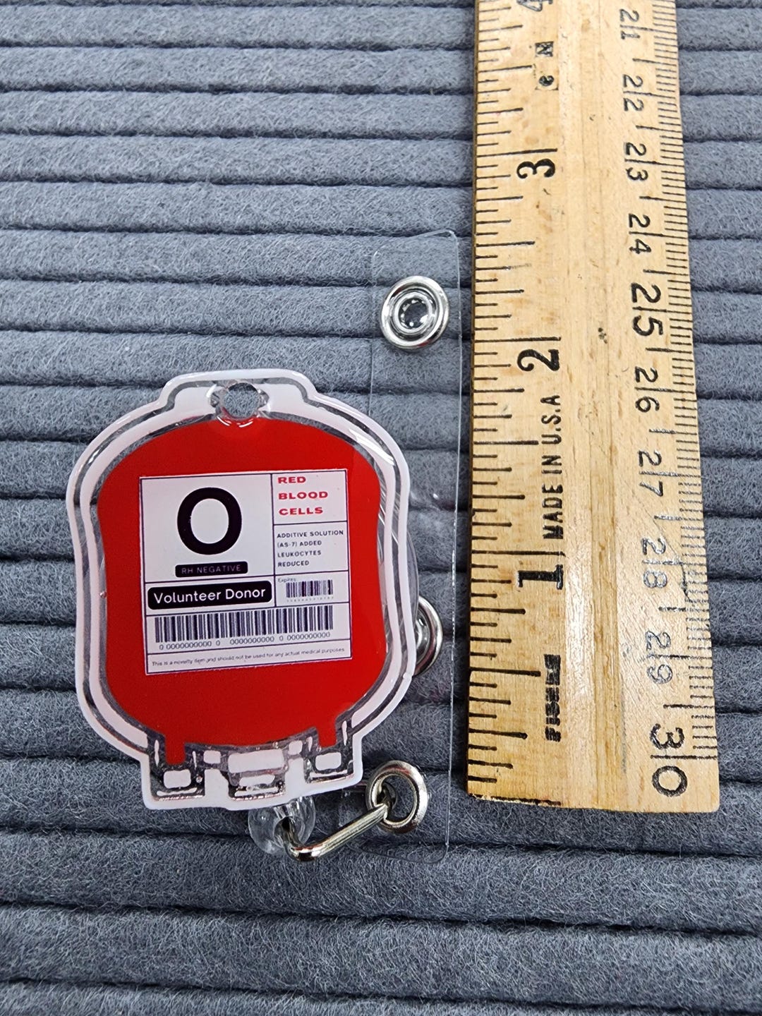Blood Bank/blood Bag Badge Reel - Etsy