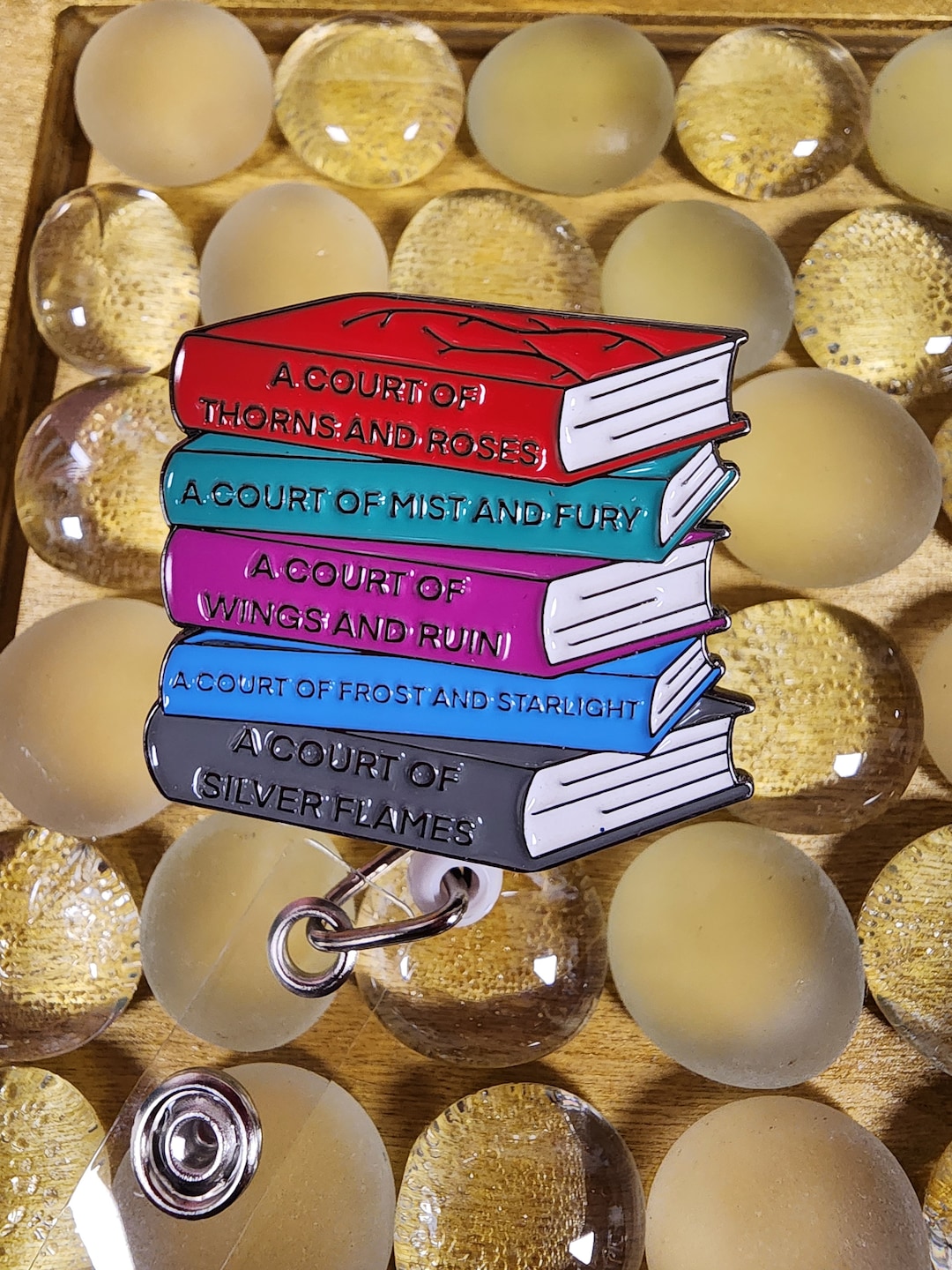 Book Inspired Badge Reel - Etsy