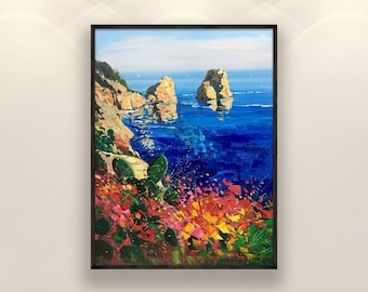 COAST OF CAPRI Painting Kit - Etsy