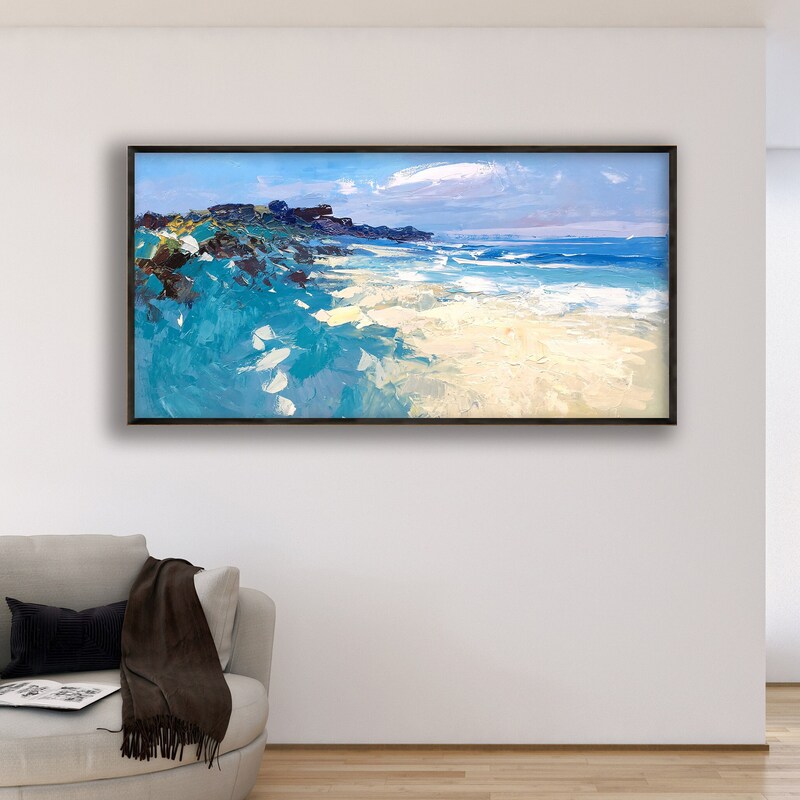 Abstract Beach Art - Etsy