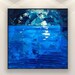 Blue Grotto Capri Painting on Canvas, Original Art, Italy Painting, Sea ...