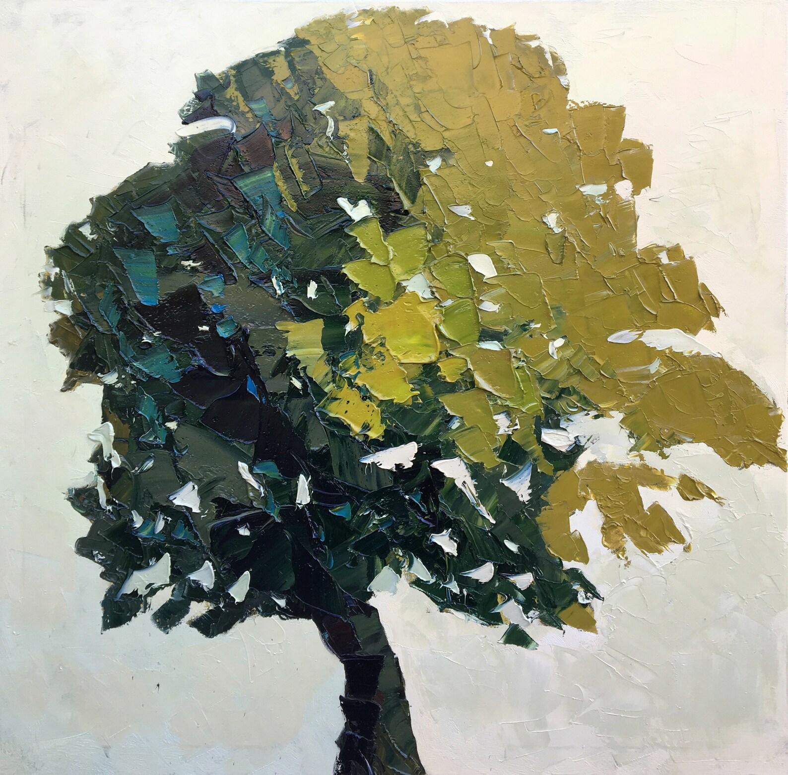 Tree Painting on Canvas Original Art Nature Painting Tree - Etsy