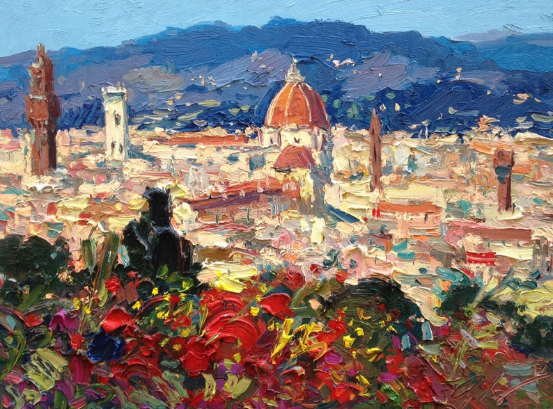 Florence Art Prints Canvas Wall Art Italy Print City Art - Etsy