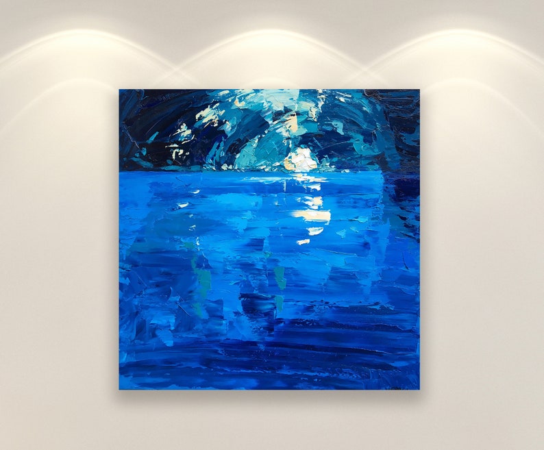 Blue Grotto Wall Art Capri Art Print Wall Art Prints - Etsy