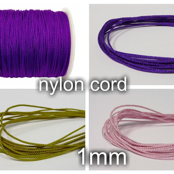 1mm Nylon Cord - Etsy