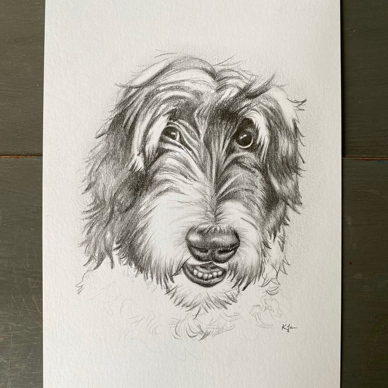 Portrait in Graphite - Etsy