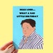 What a Sad Little Life Jane Birthday Card Come Dine With Me Birthday ...