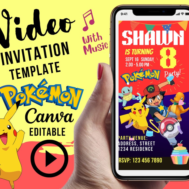 Video Invitation - Etsy