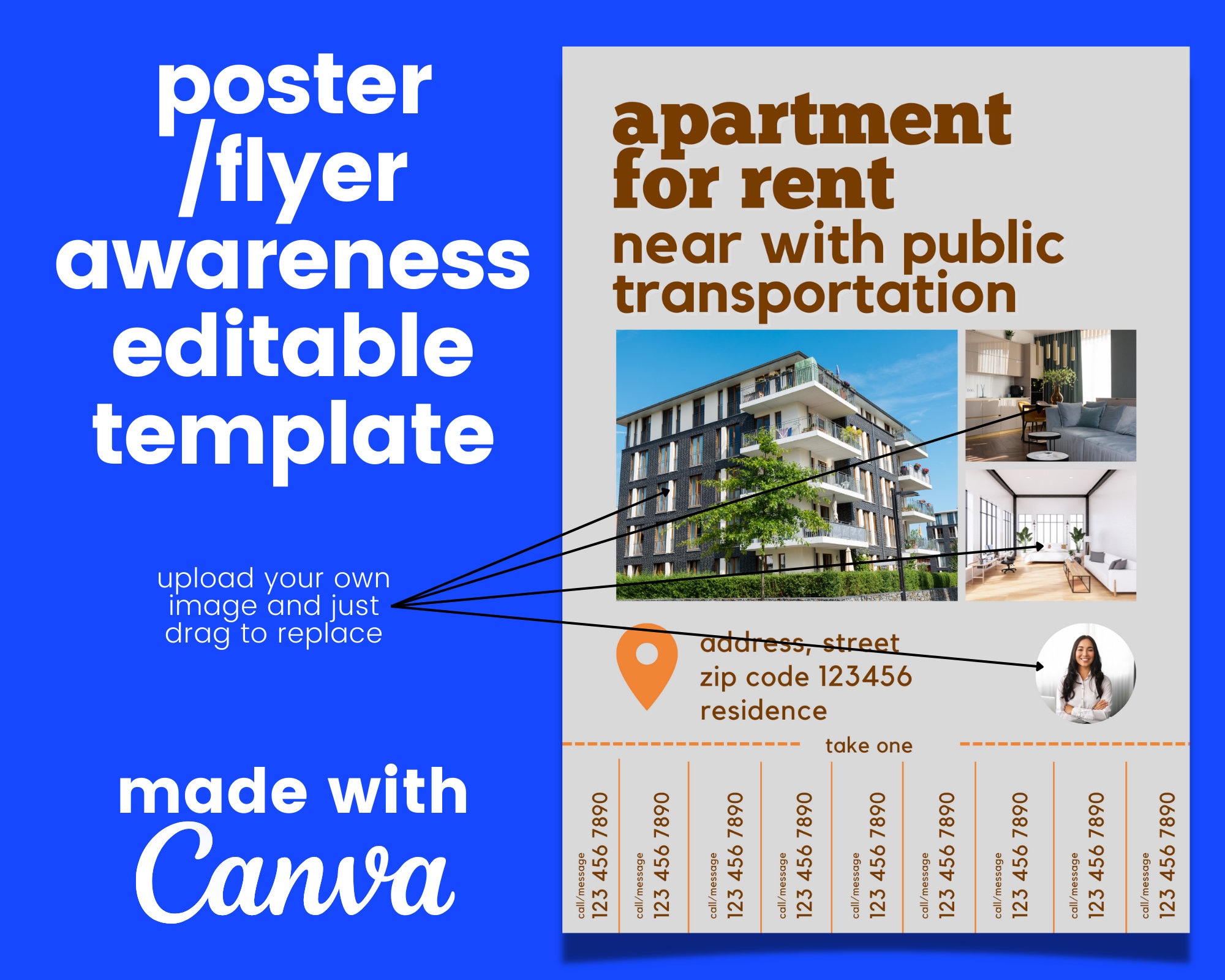 Apartment For Rent Flyer Template