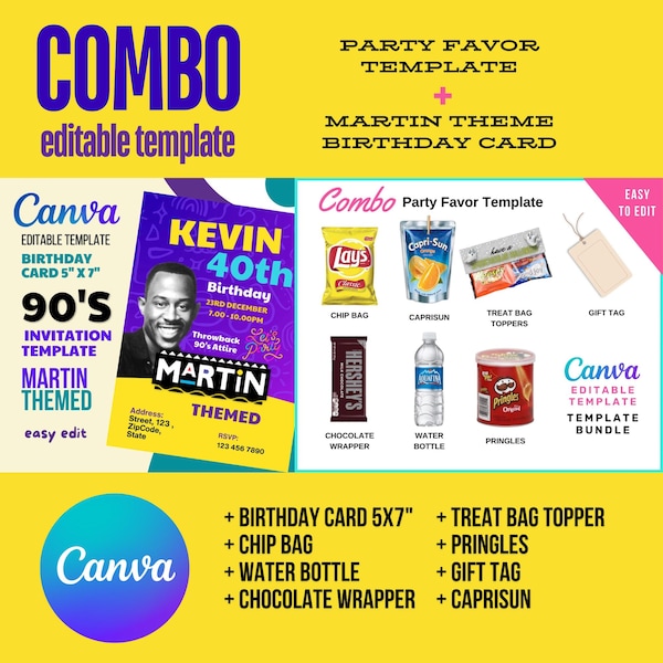 Martin Themed Party - Etsy