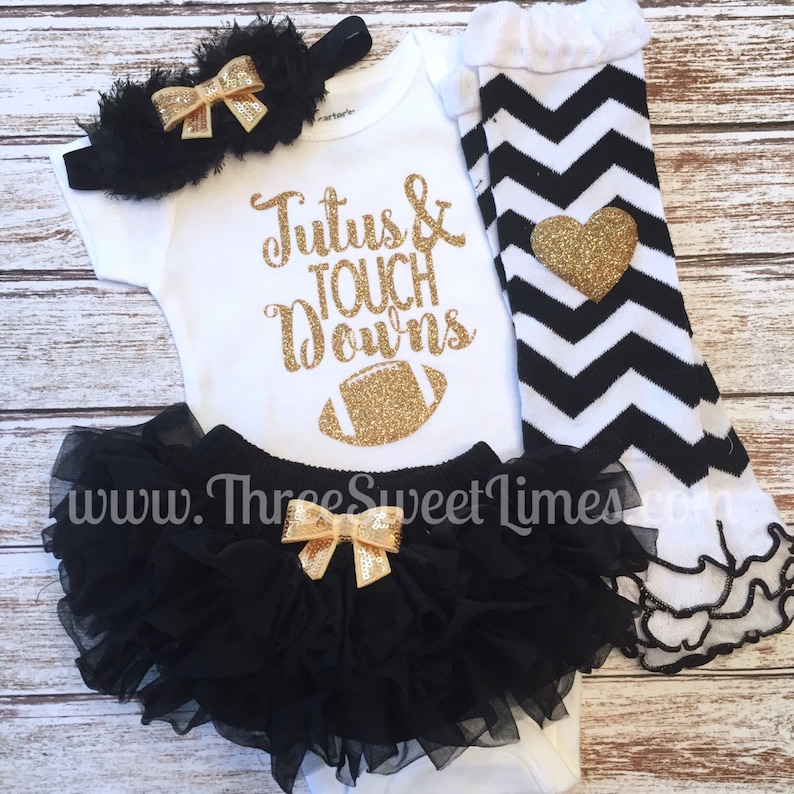 Tutus and Touchdowns Bodysuit With Optional Leg Warmer And/or - Etsy