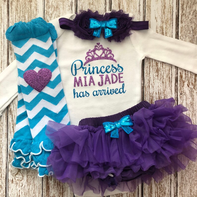 Baby Girl Coming Home Outfit the Princess Has Arrived | Etsy