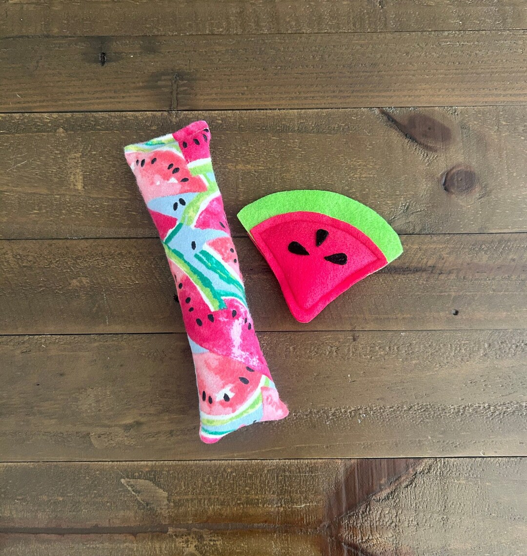 Watermelon Catnip Toys - Cat Nip Kick Stick and Watermelon Cat Toys - Etsy