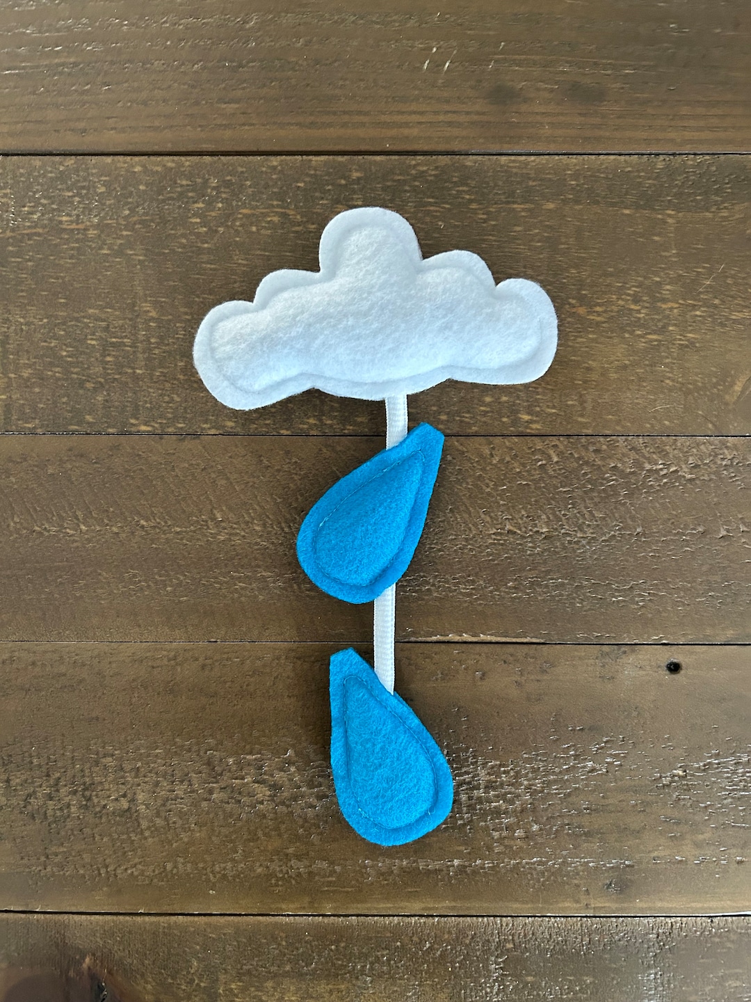 Cloud and Raindrop Cat Toy: Organic Catnip Felt Toy - Etsy