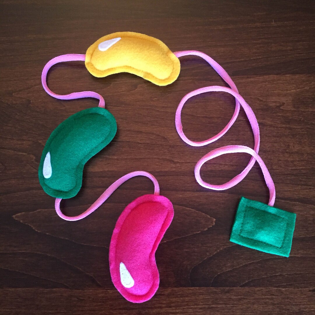Jelly Bean Catnip Cat String Toy - Organic Cat Nip Easter Jelly Bean ...