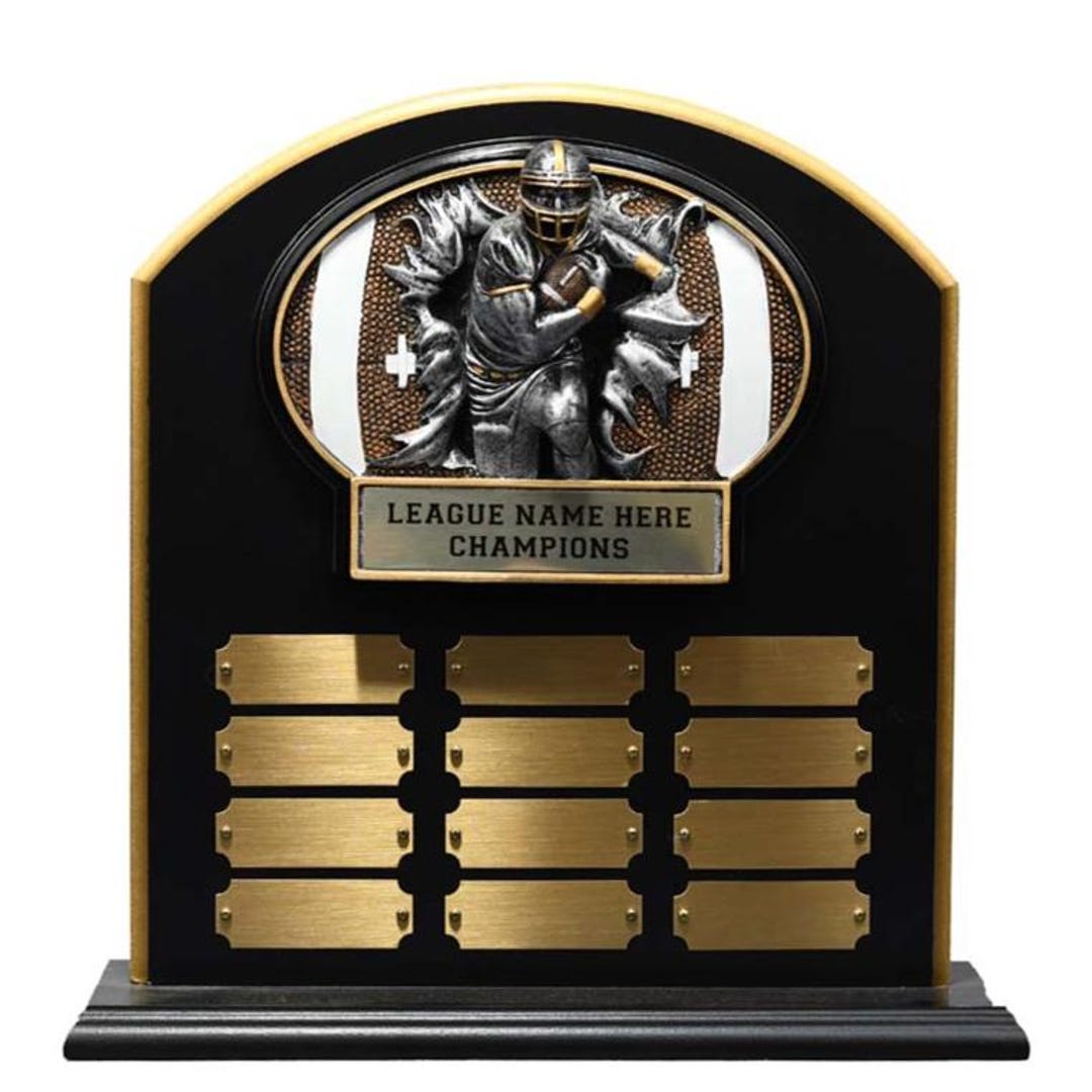 Golden Arch Fantasy Football Perpetual Trophy - Etsy
