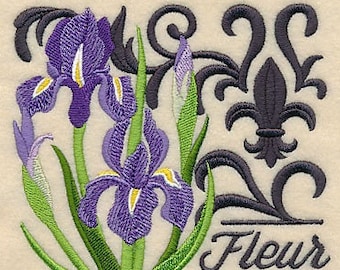 Fancy Fleur De Lis - Etsy