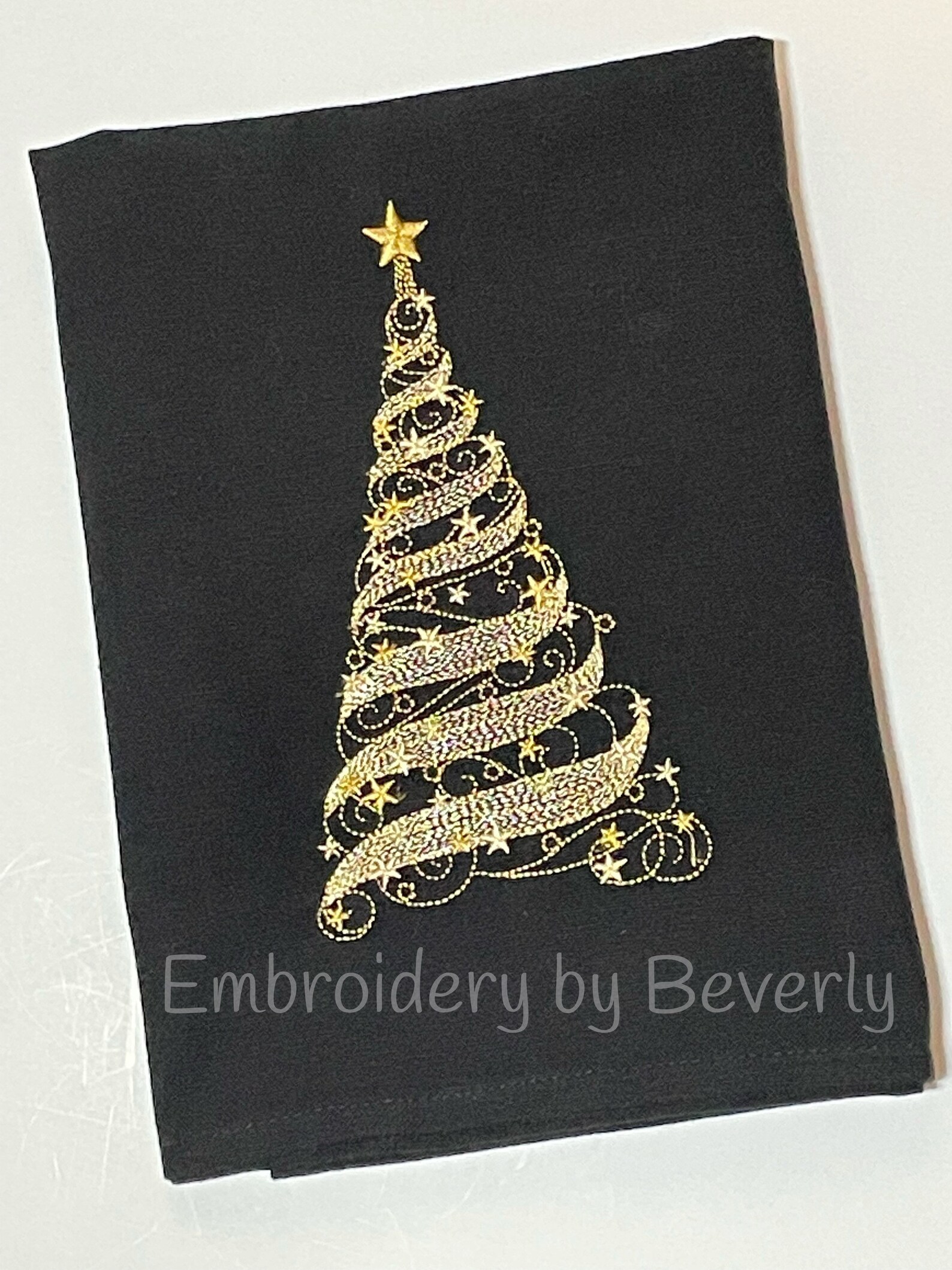 Shimmering Sparkly Christmas Swirl Tree. - Etsy