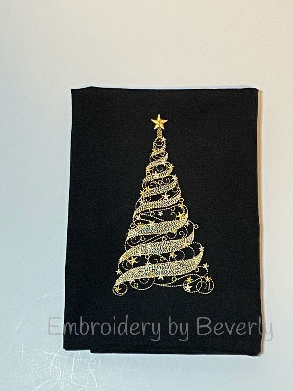 Shimmering Sparkly Christmas Swirl Tree. - Etsy