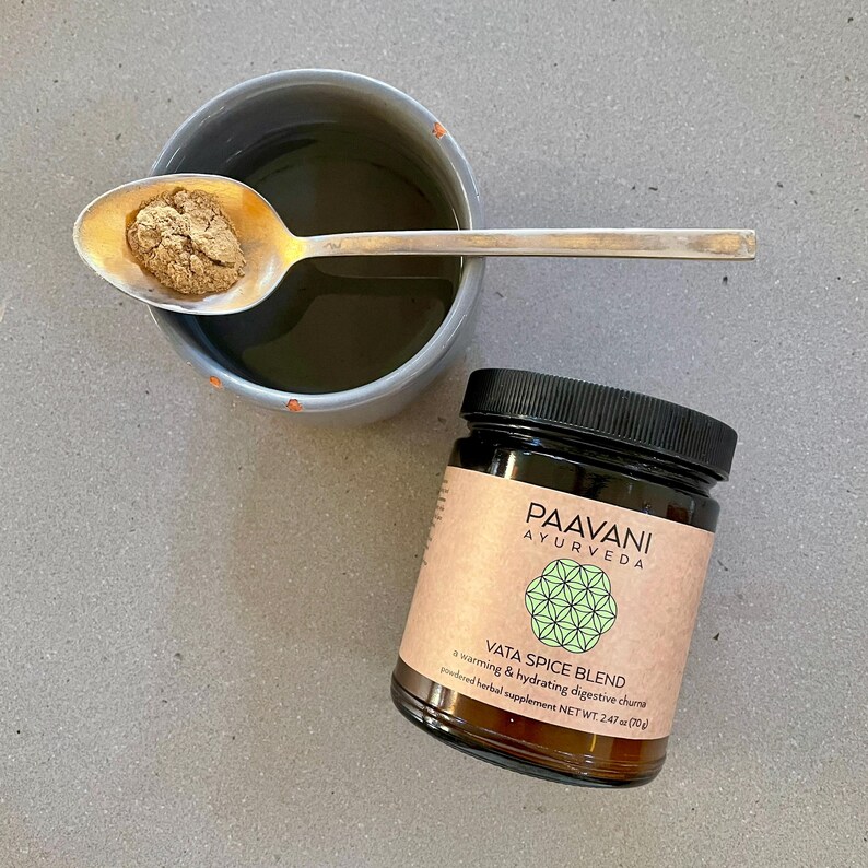 Vata Spice Blend | Warming & Hydrating Digestive Churna - Etsy