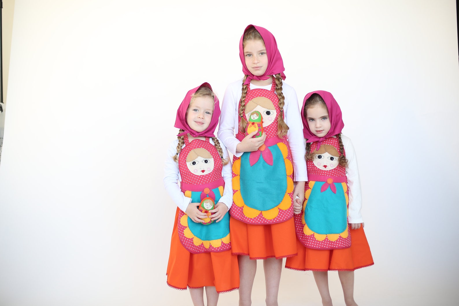 Russian Nesting Doll Costume for Girls Premium Collection | Etsy