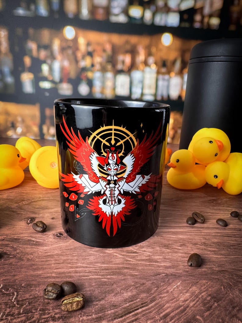 Lucifer Morningstar Hazbin Hotel Mug - Etsy Australia
