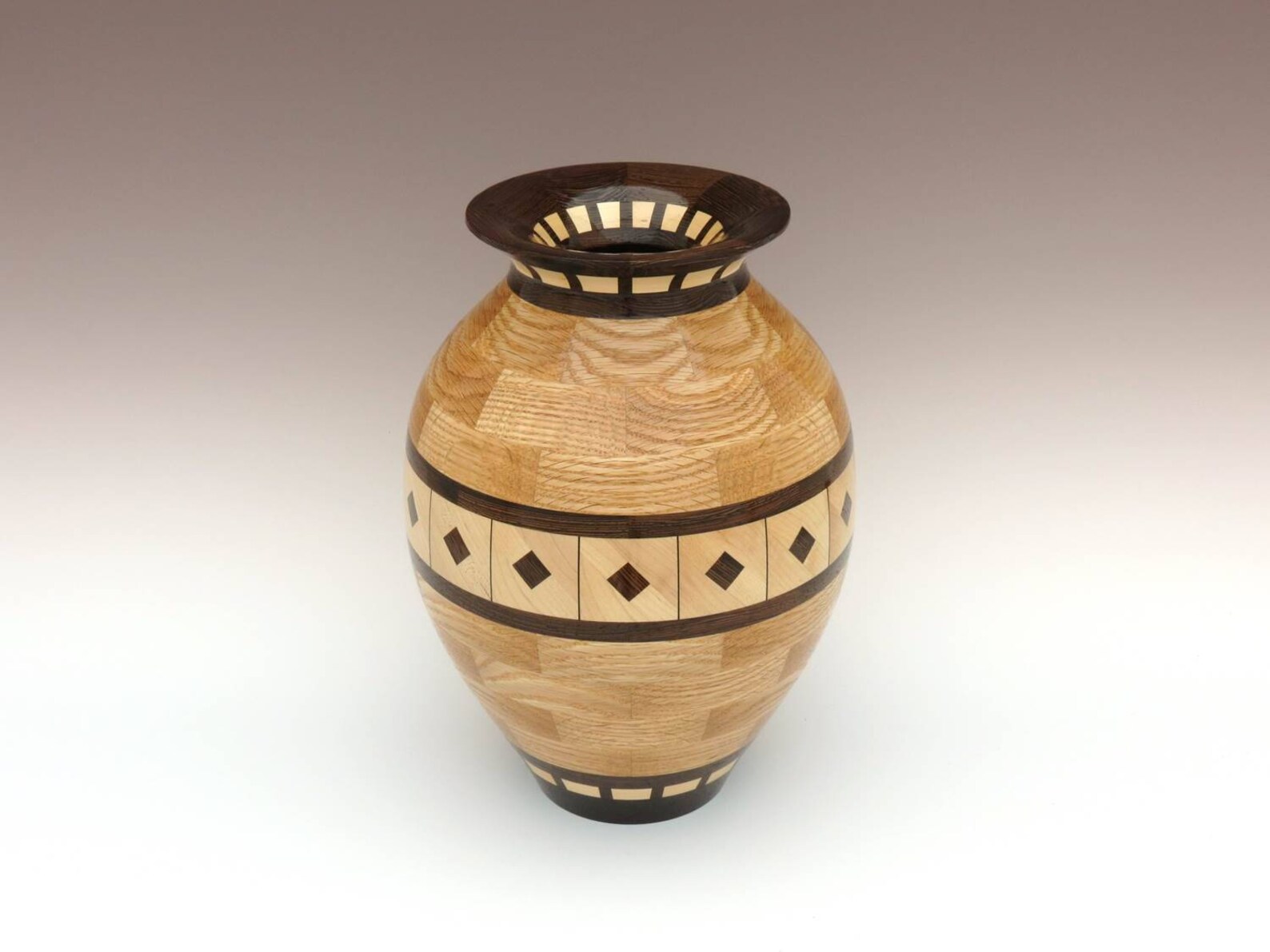 Adult Wood Cremation Urn - Human Urn / Segmented Urn / Memorial Urn ...
