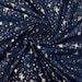 Navy Blue Gold Galaxy Star Foil Scarf Star Print Scarf Star Print Shawl ...