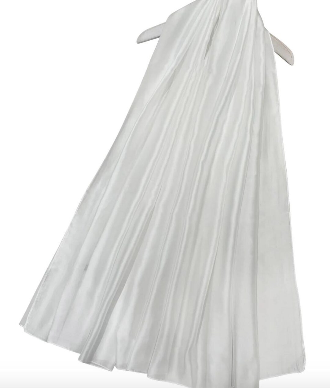 White Silk Scarf Bridal Scarf Wedding Scarf Evening Scarf by Kuati ...