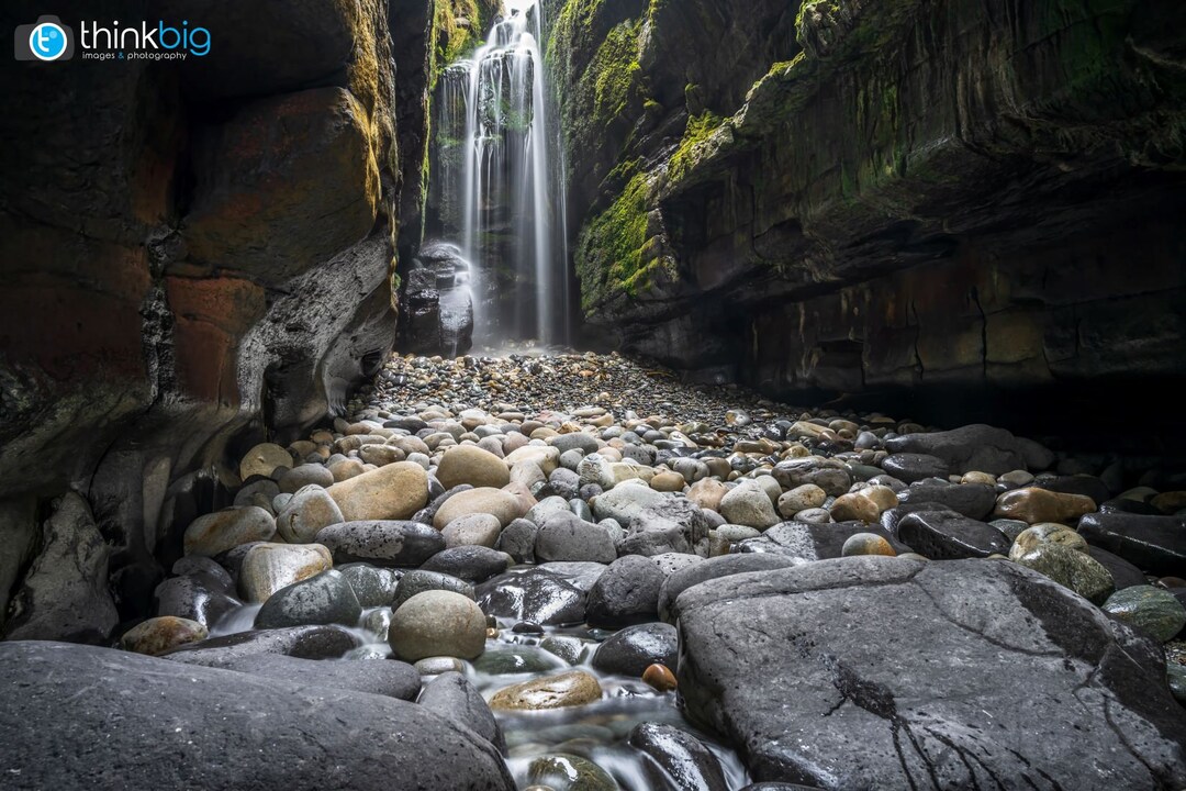 Secret Waterfall, County Donegal, Ireland, Photo Print, Killybegs ...