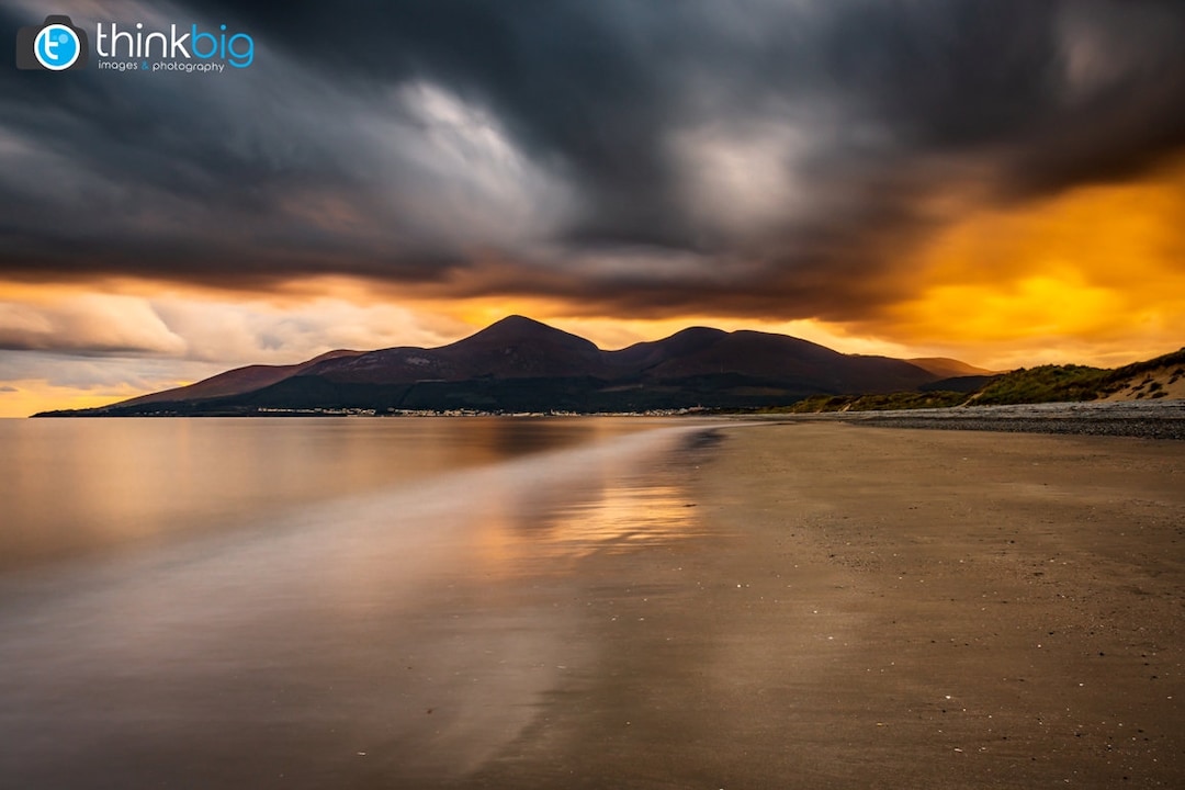 Mourne Mountains, Murlough Beach, Photograph Print, Northern Ireland ...