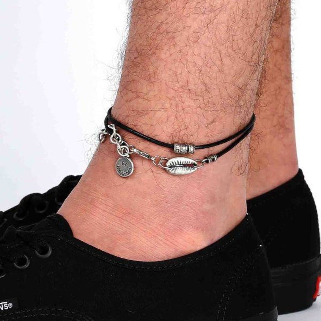 Men's Anklet Men's Ankle Bracelet Anklet for Men - Etsy