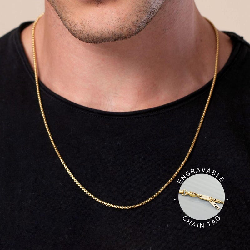 Mens Gold Chain - Etsy