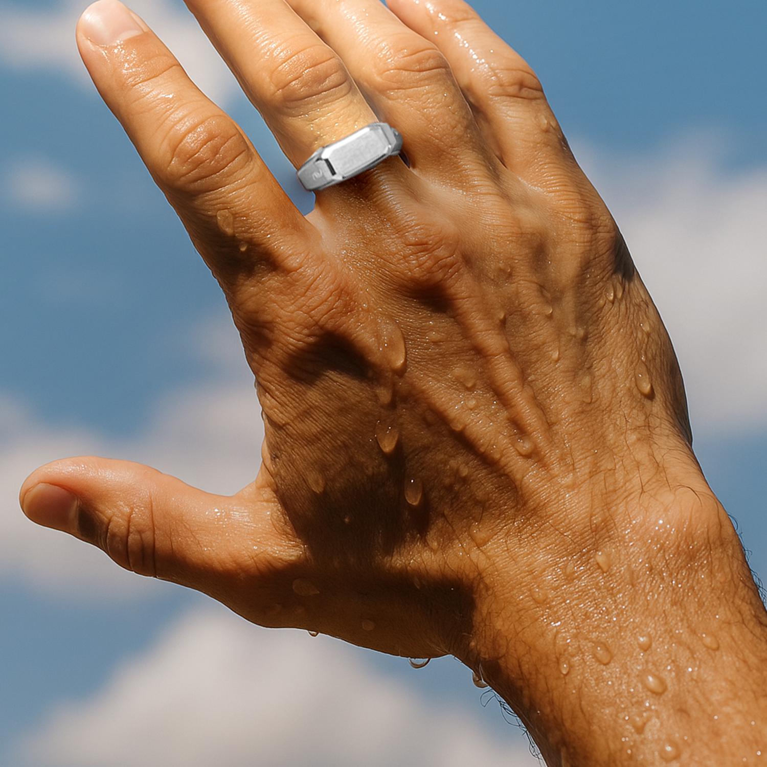 Silver Signet Ring Stainless Steel - Minimalist Blank Ring - Etsy