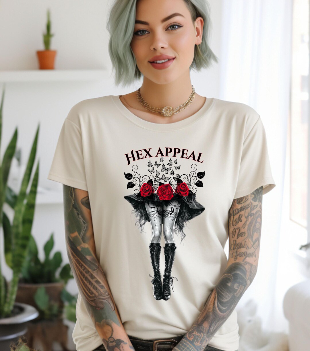Hex Appeal Witch T-shirt: Gothic Occult Fashion - Etsy