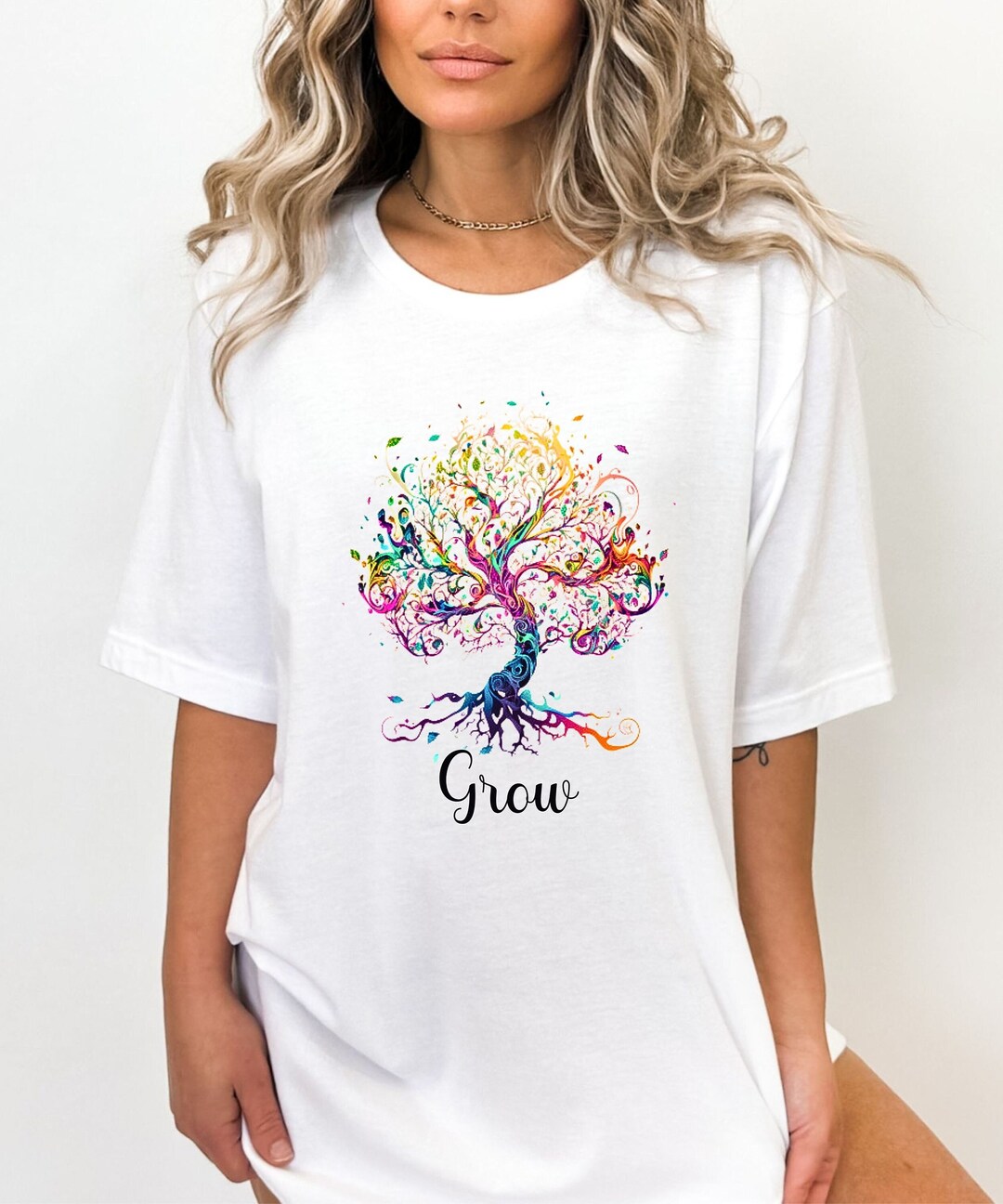 Grow Shirt, Tree of Life Shirt, Tree Shirt, Gnarled Tree T-shirt ...