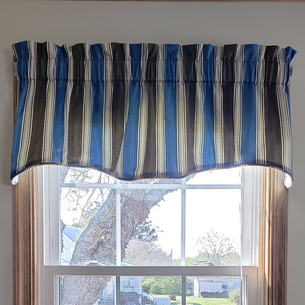 Striped Valances - Etsy