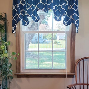 Lined Custom Made Swag Window Treatment P Kaufmann Bravo - Etsy