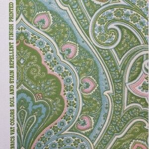 P Kaufmann Fabric Drapery Fabric Paisley Abstract - Etsy