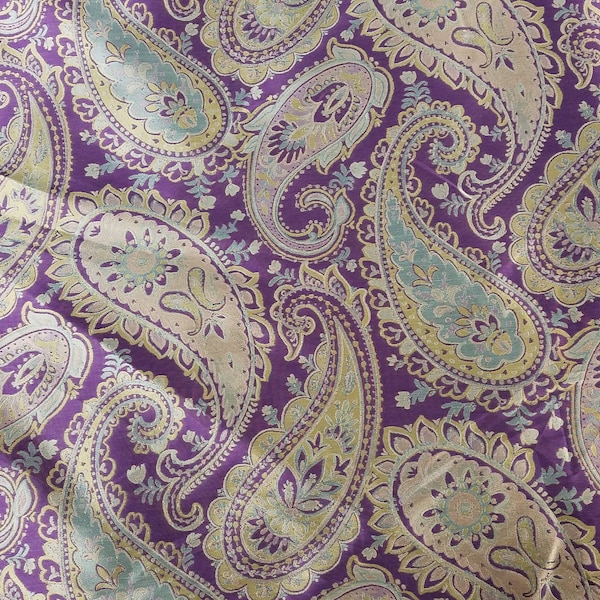 Purple Teal Fabric - Etsy