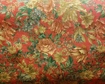Vintage Upholstery Fabric - Etsy