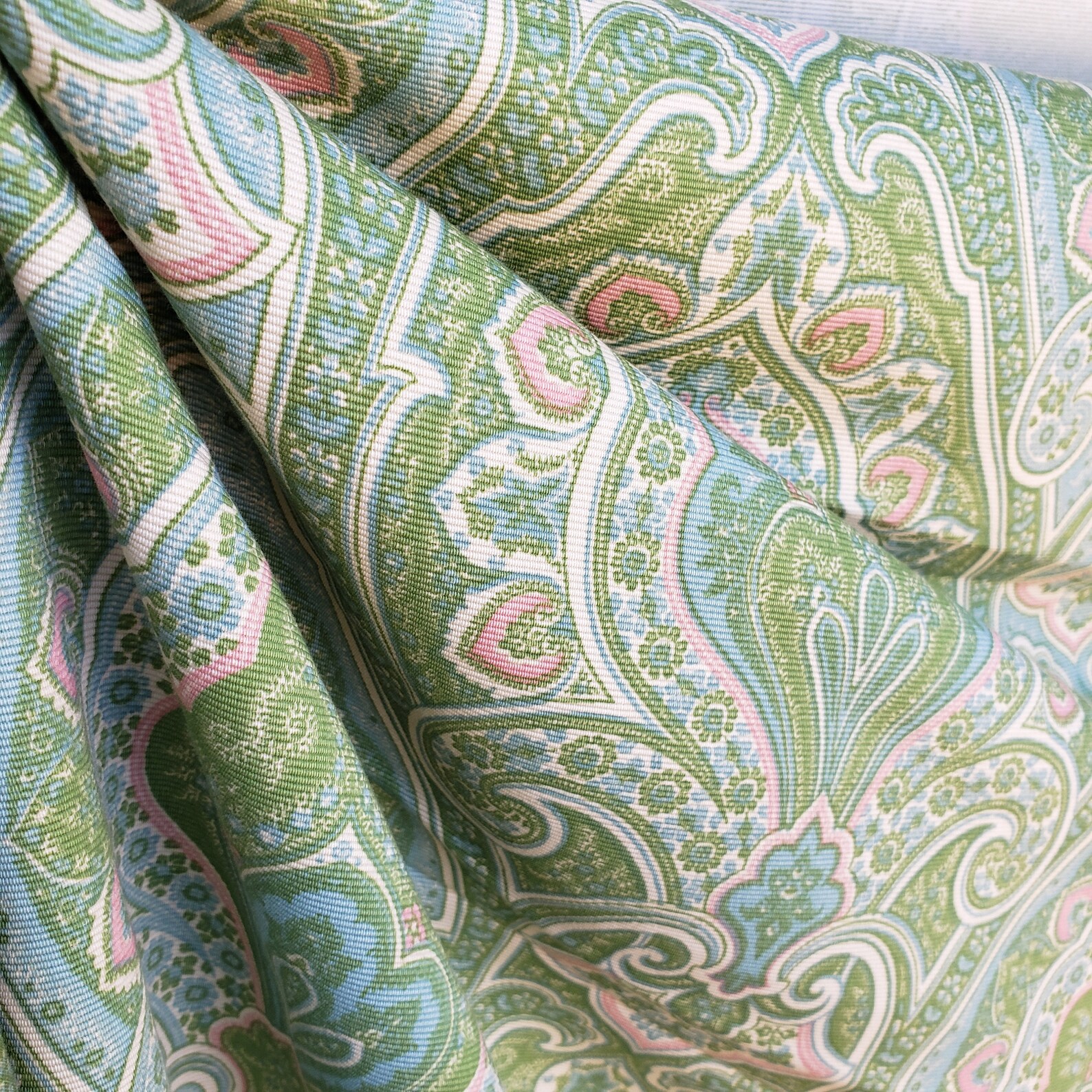 P Kaufmann Fabric Drapery Fabric Paisley Abstract - Etsy