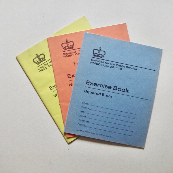 Exercise Book - Etsy