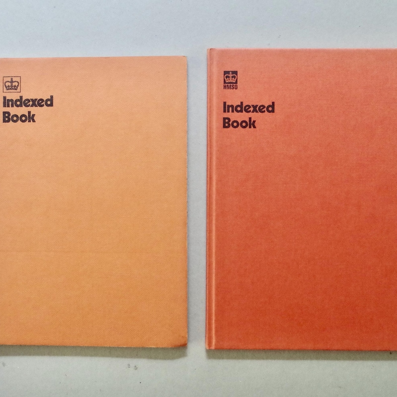 A Z Index Notebook - Etsy UK