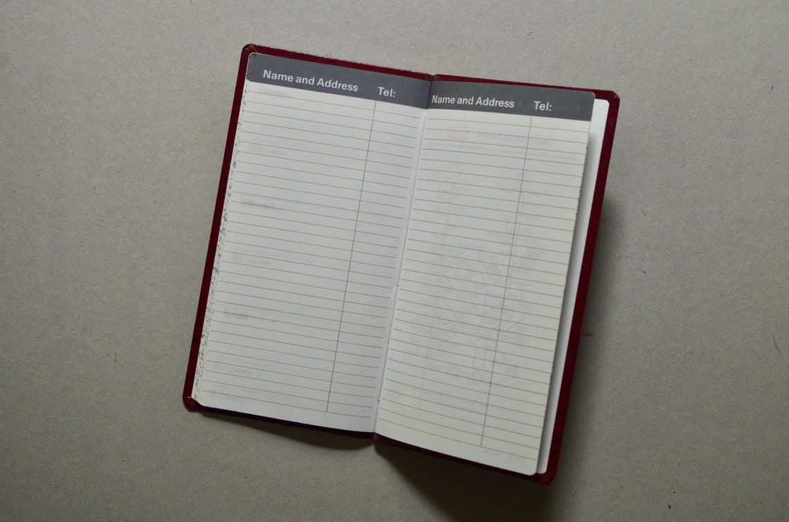 Vintage Diary - 'the Easi-view Diary' - 1981 - Blank and Unused ...