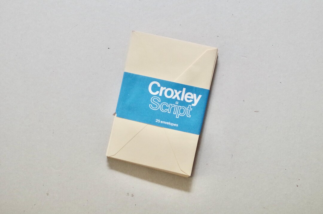 Vintage Envelopes - Pack of X25 Envelopes - Croxley Script - Vintage ...
