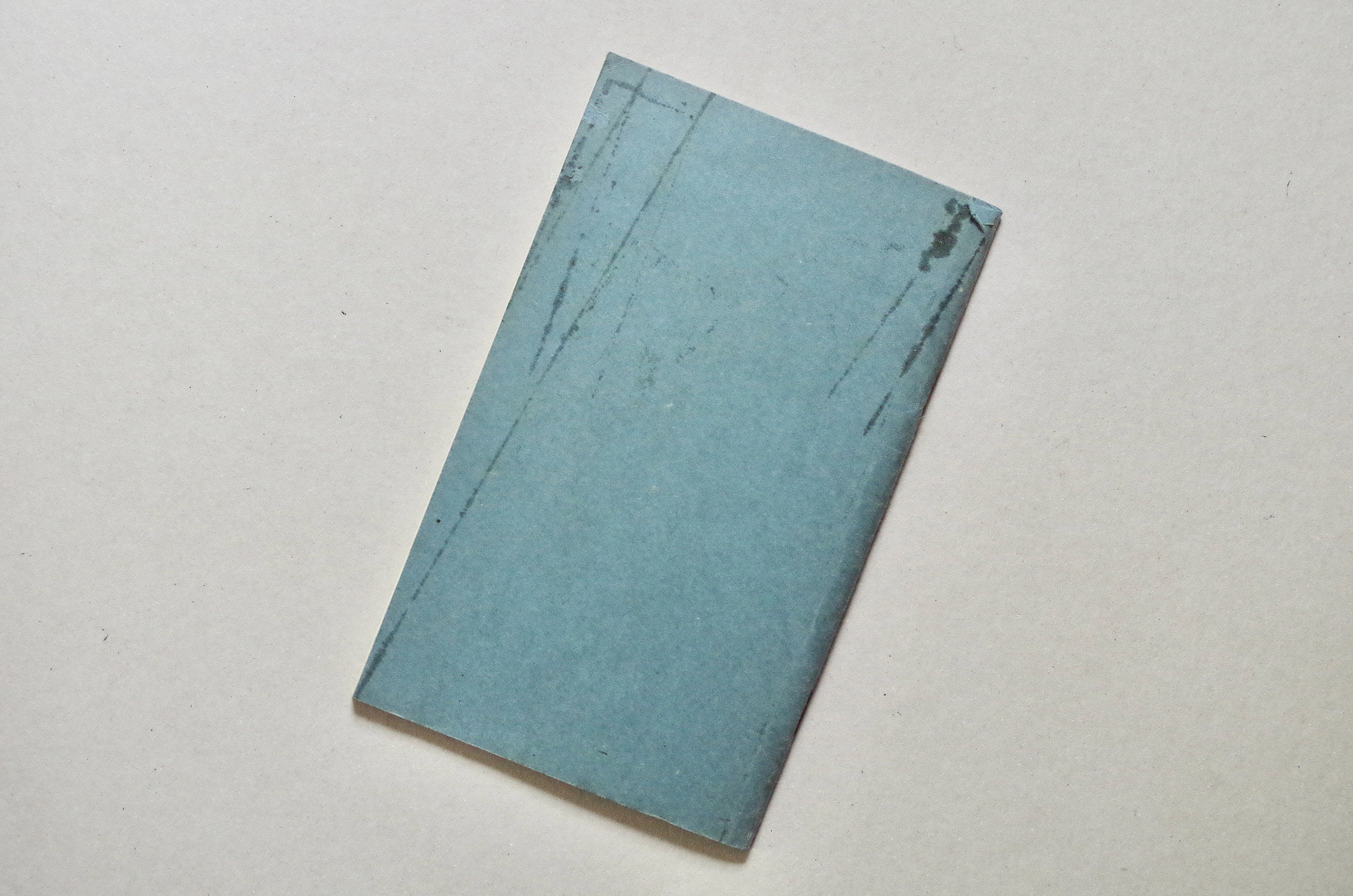 Vintage Small Exercise Book School Notebook 'consett Grammar School ...