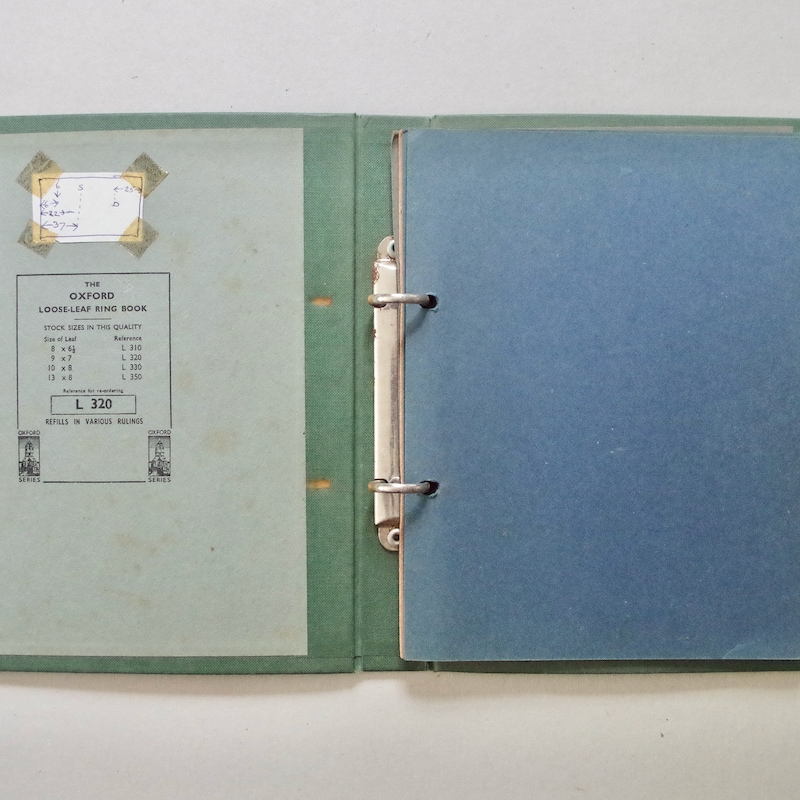 Vintage Binder - Etsy