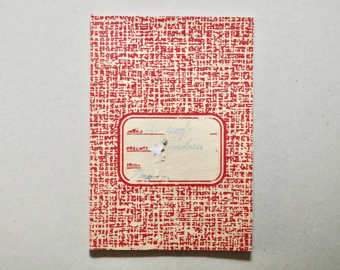 Vintage Exercise Book - Notebook - Blank Pages - Vintage Stationery - Etsy